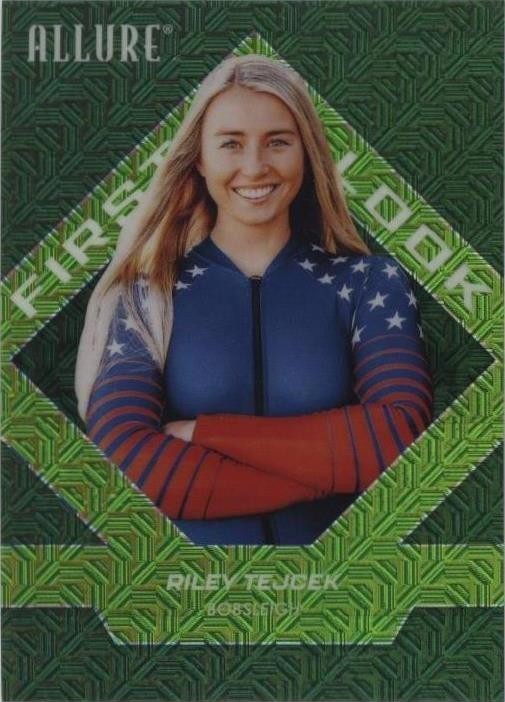 2025 Upper Deck Allure Se - First Look Riley Tejcek #136 Green Trax /99 ...