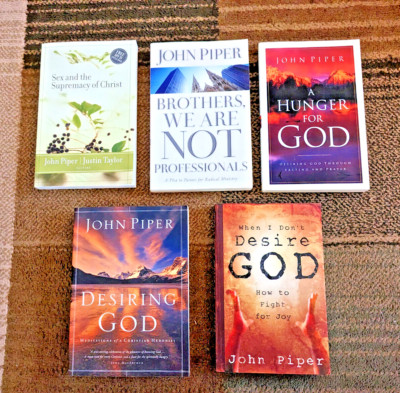 John Piper Book Lot of 5 Softcovers - FAST SHIPPING | eBay