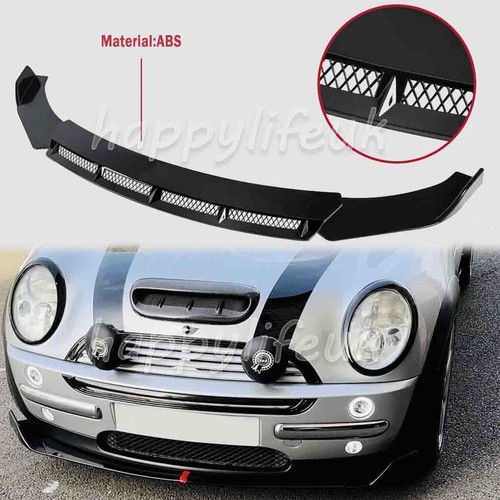 For Mini Cooper R53 R55 R56 R58 Front Bumper Lip Body Kit Spoiler ...