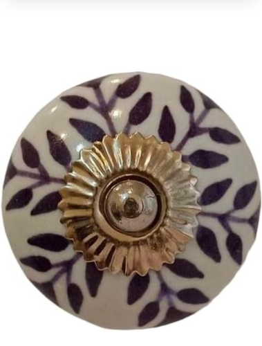 Flower design ASSORTED Ceramic door knobs 8 PC knobs, Cabinet , Room, Bedroom | eBay