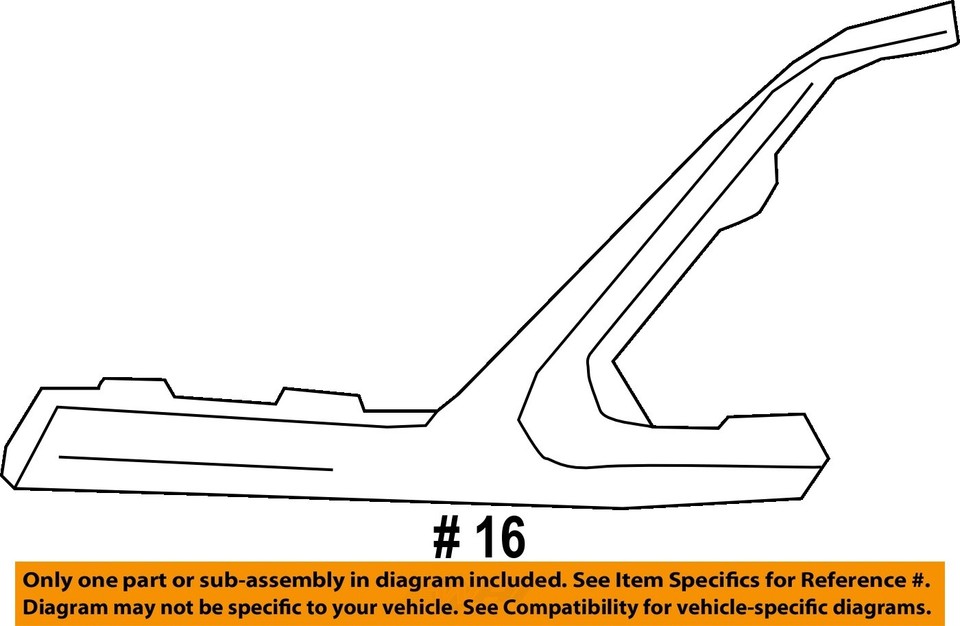 GM OEM 18-21 Terrain Front Bumper Grille Bumper Components-Molding Extn ...