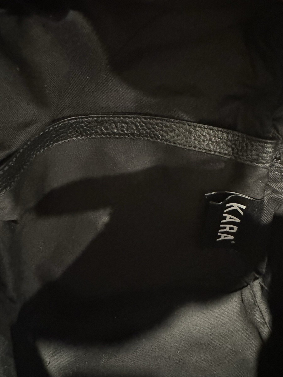 Kara Black Leather Small Backpack NWOT | eBay Kara Black Leather Small Backpack NWOT | eBay