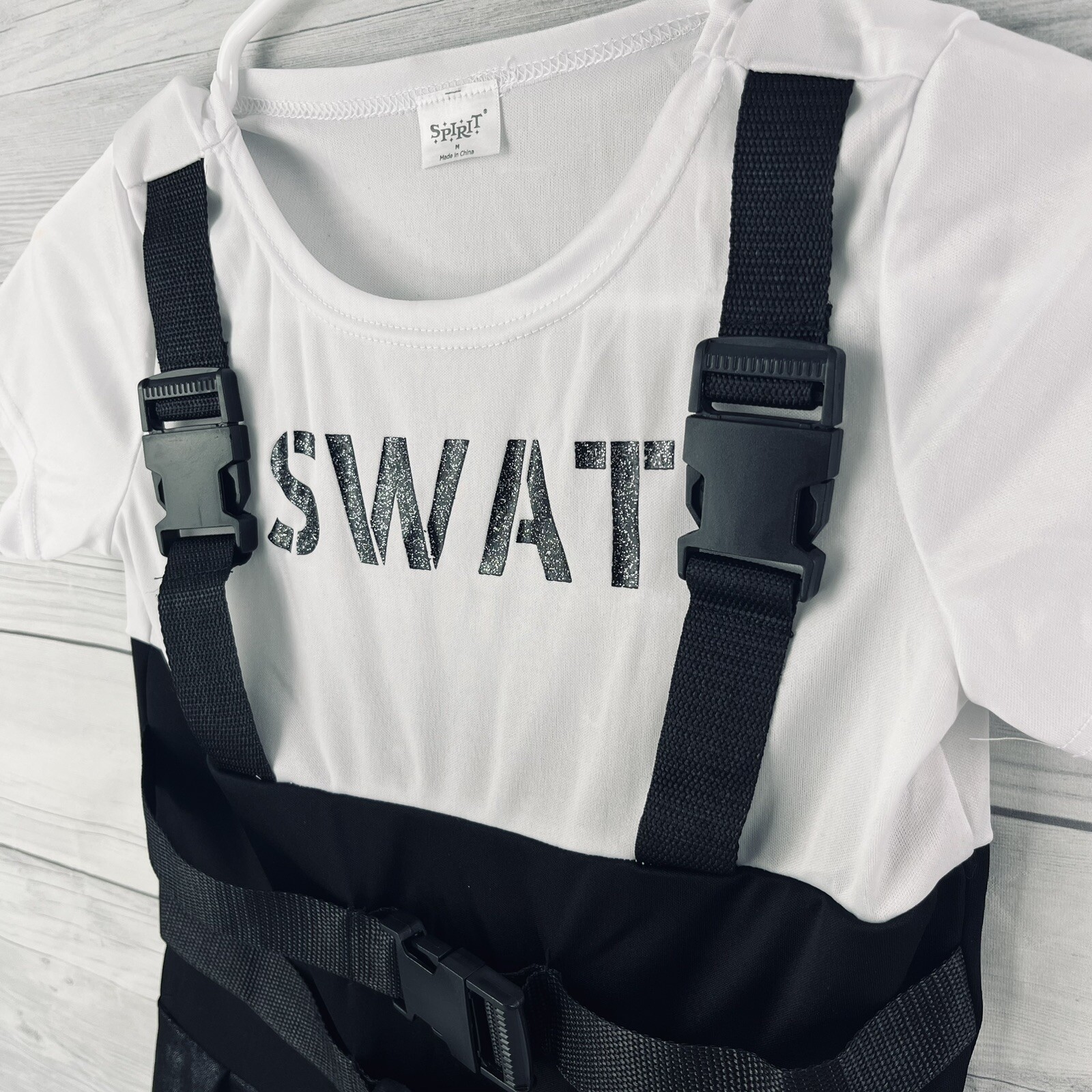 Spirit SWAT HALLOWEEN COSPLAY COSTUME GIRLS Medium 8… - Gem