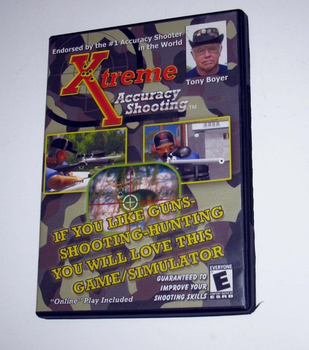 Xtreme Accuracy Shooting Game PC Windows CD-ROM Tony Boyer Speedco ...