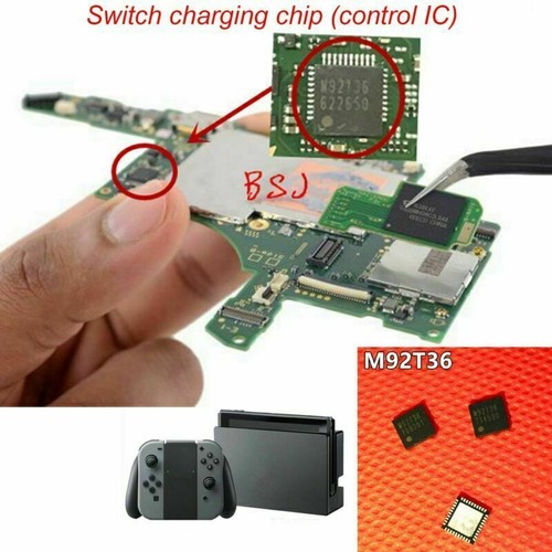 M92T36 Charging Power Control IC Chip for Switch Motherboard Repair Kit ...