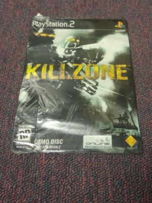 KillZone Demo Disc Collectible NEW [Sony Playstation 2, PS2] | eBay