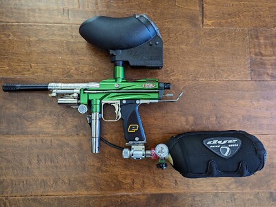 WGP 2K3 E-Blade Autococker - Paintball Marker - Upgraded - Green - E ...