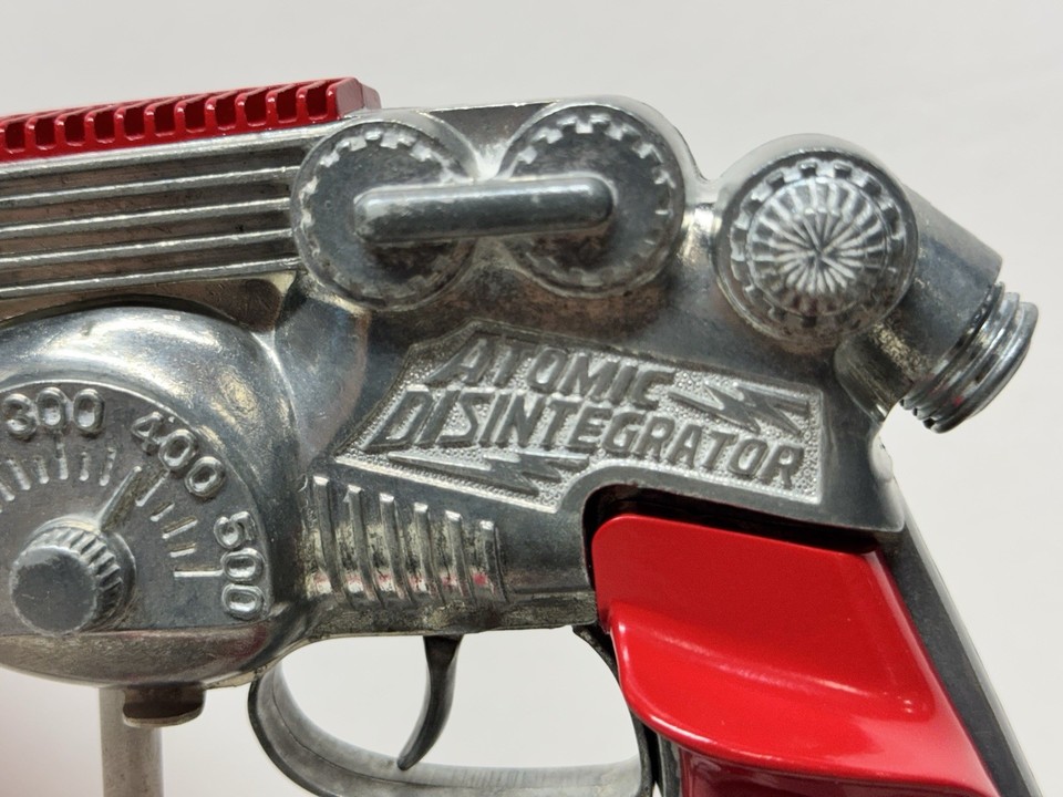 Vintage 1950s Hubley Atomic Disintegrator Space Ray Gun Toy With Custom ...