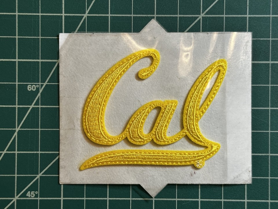 California Golden Bears NCAA Team Iron On Embroidery Patch Cal Patch-3. ...