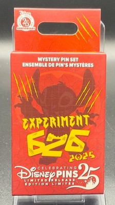Disney 2025 Experiment 626 Day Stitch Mystery Box Sealed LR Pin | eBay