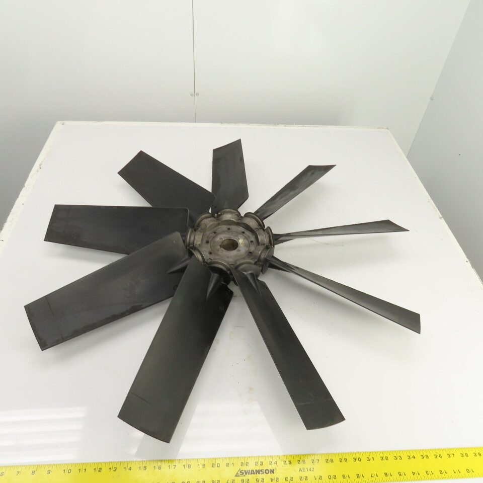 Multi-Wing 36.5" 9-Blade Air Compressor Radiator Fan 1-5/8" Bore ...