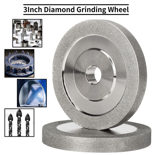 3'' Diamond Grinding Wheel Carbide Cutter Metal 150 Grit For Angle ...