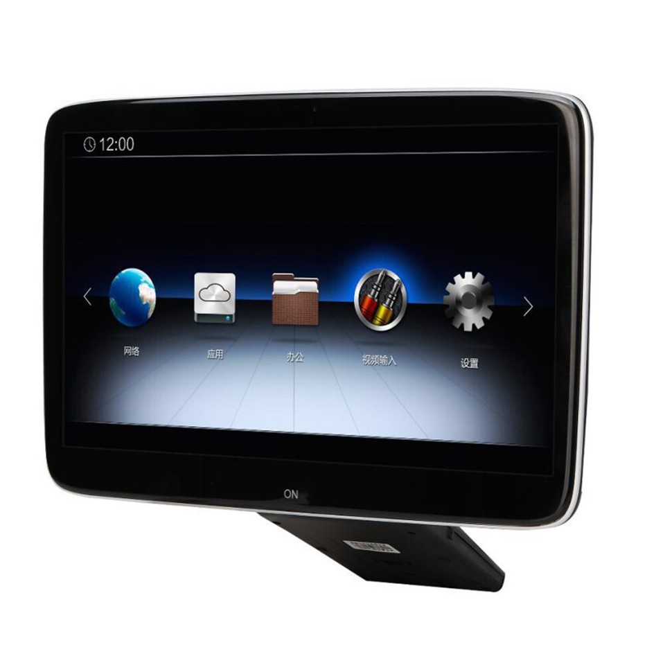 Plug And Play Car TV Screen Android 12.0 Headrest With Monitor For ...