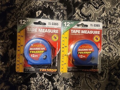 2-12 FT 3/4" Heavy Duty Metric Measure Ruler Tape w/Hand Strap Belt ...