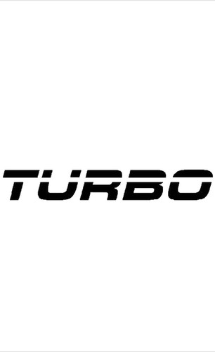 Turbo vinyl sticker For Car | eBay
