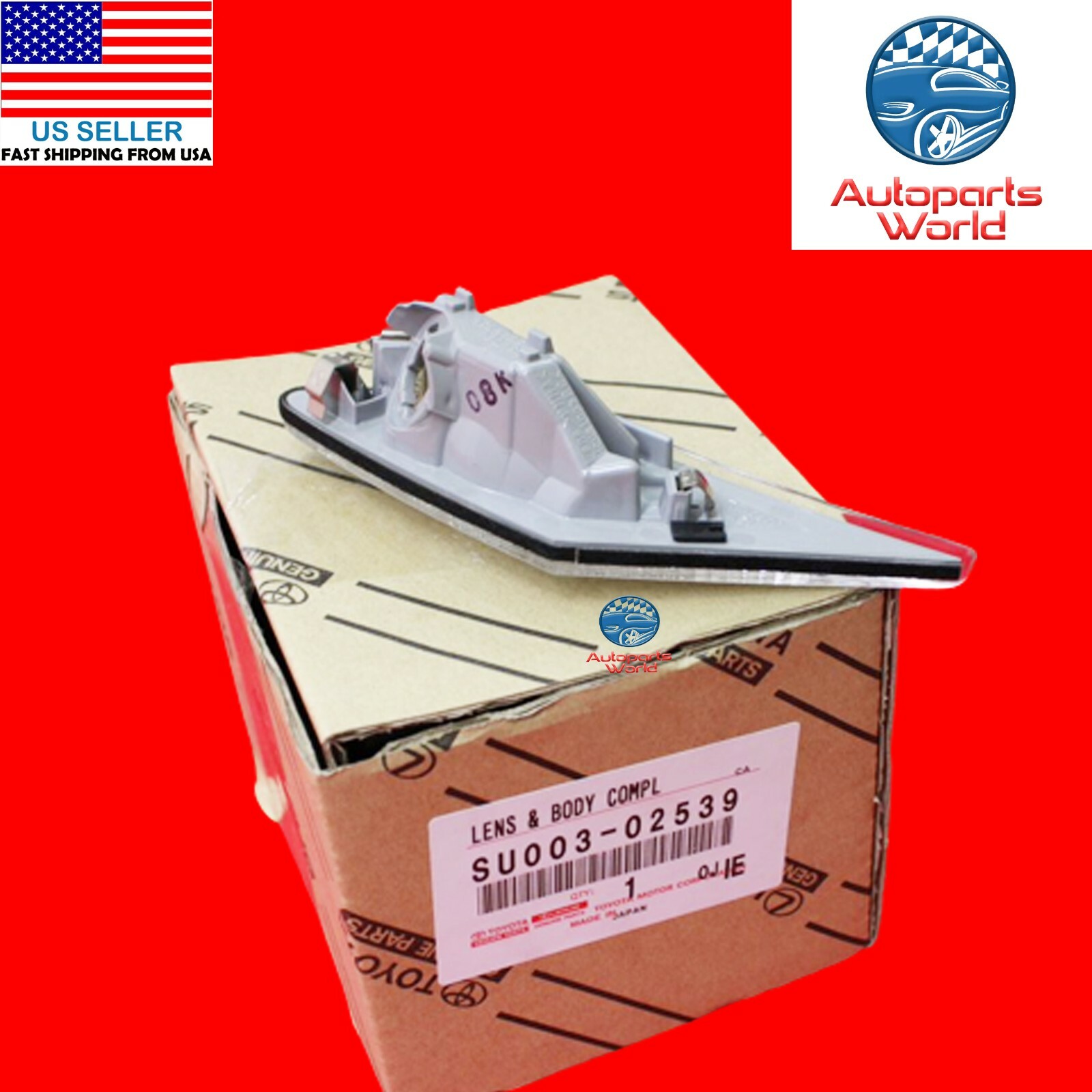 GENUINE OEM TOYOTA 13-20 FRS 86 BRZ LEFT SIDE TURN SIGNAL LAMP ASSY ...