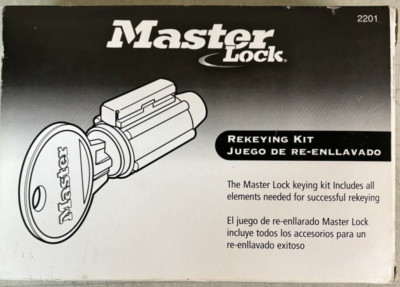 Master Lock 2201 Rekeying Kit NEW | eBay