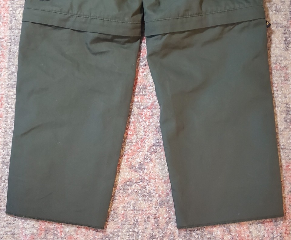 Boy Scouts Green Switchback Convertible Uniform Cargo Pants/Shorts ...