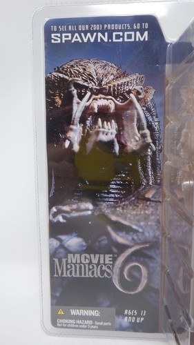 Spawn Movie Maniacs Action Figure "Predator 2" Predator McFarlane Toys ...