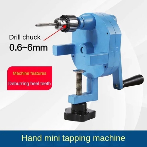 Precision Manual Miniature Small Dental Trimmer Hand Crank Tapping ...