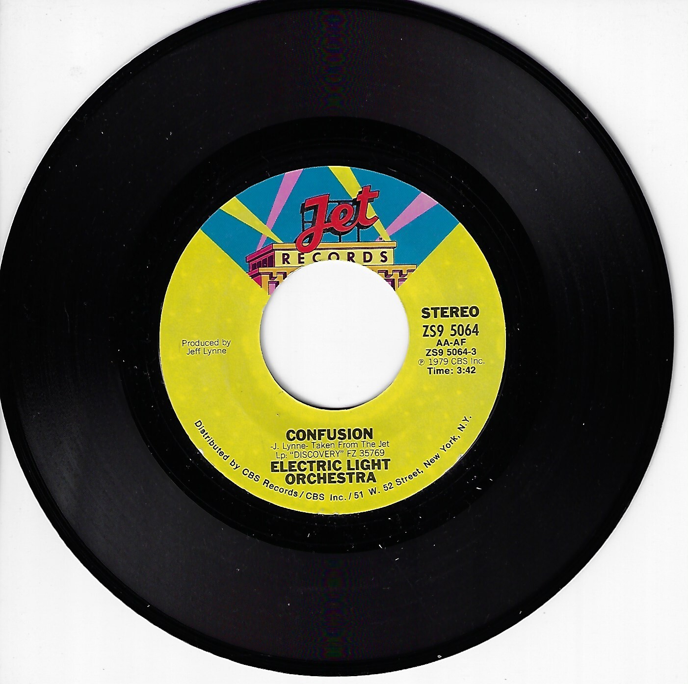 ELECTRIC LIGHT ORCHESTRA CONFUSION/POKER USED 7" 45RPM NEAR MINT | eBay