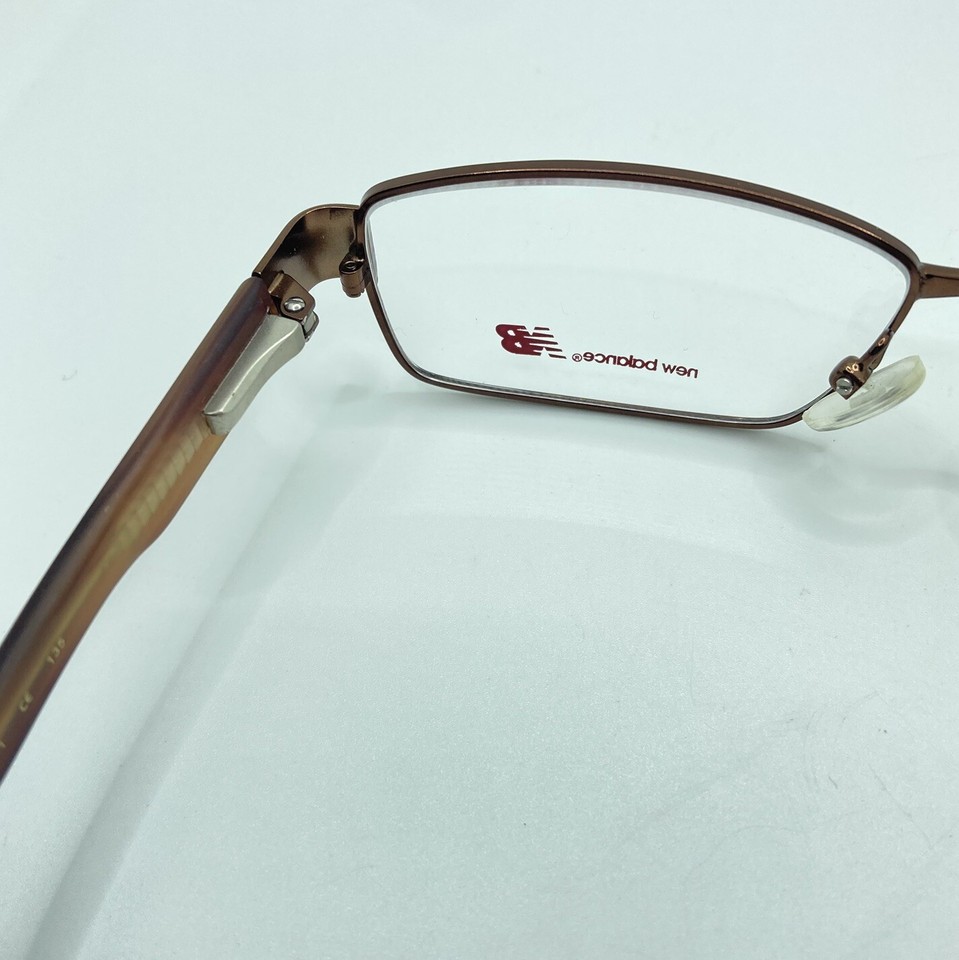 New Balance NB427-1 Brown Eyeglasses Frame 53-16-145 Stainless Steel ...