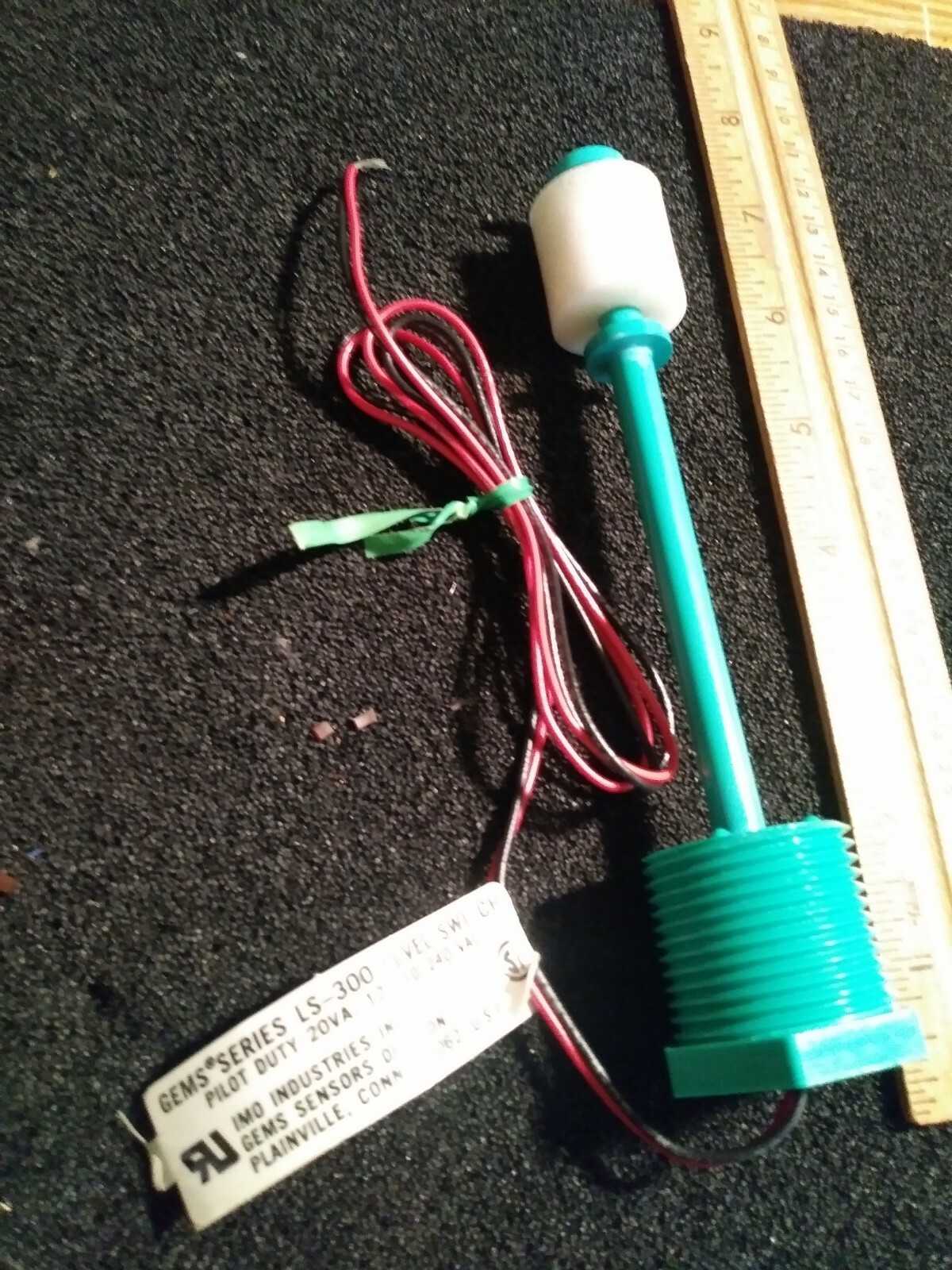 Gems Series Level Switch 1a Inrush 17 Pilot Duty 20va .120 to 240vac ...