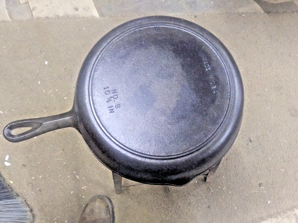 Birmingham Stove & Range BSR Century Series Cast Iron Skillet No. 8 10 ...