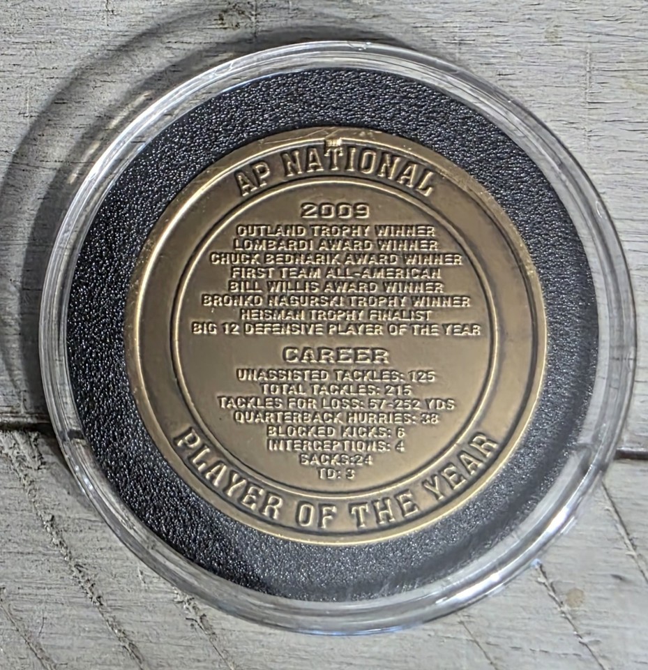 Ndamukong Suh Nebraska Huskers Commemorative Coin Awards Unlimited ...