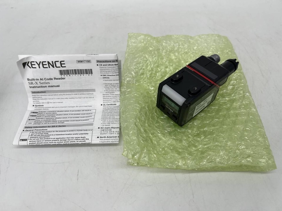 Keyence SR-X300W Barcode Reader Scanner PLC SRX300W New US Free TAX | eBay