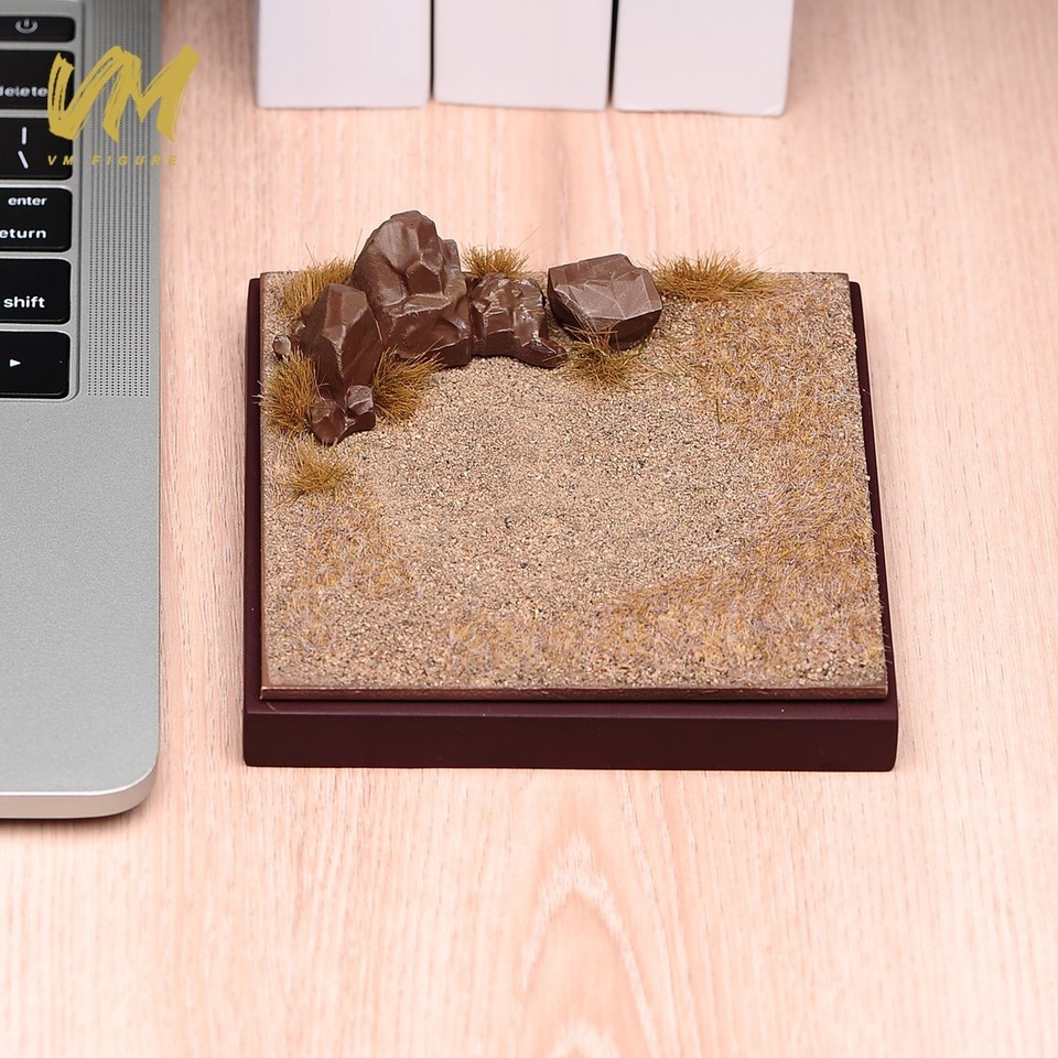 Resin Seaside Rode Lawn 6cm/8cm Round Square Display Platform Base F ...