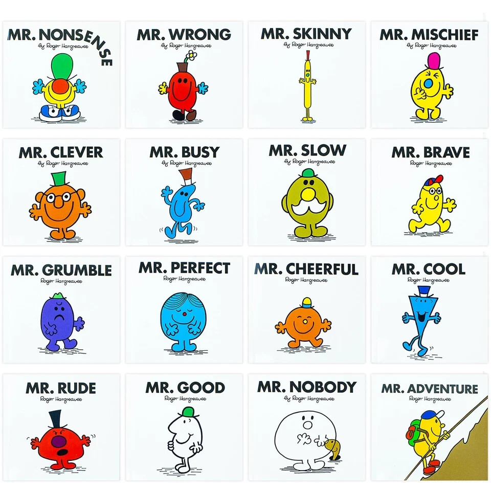 Mr Men My Complete Collection by Roger Hargreaves 48 Books Collection ...