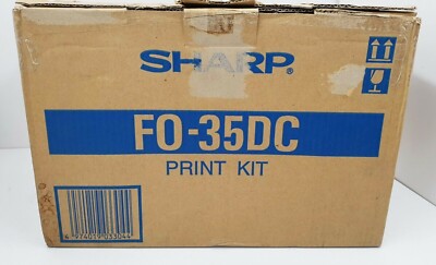 SHARP FO-35DC PRINT KIT = 4 x TONERS + DEVELOPER DRUM KIT see pix ...