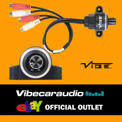 Vibe CLBC-V7: Critical Link Inline RCA Bass Controller Universal Bass ...