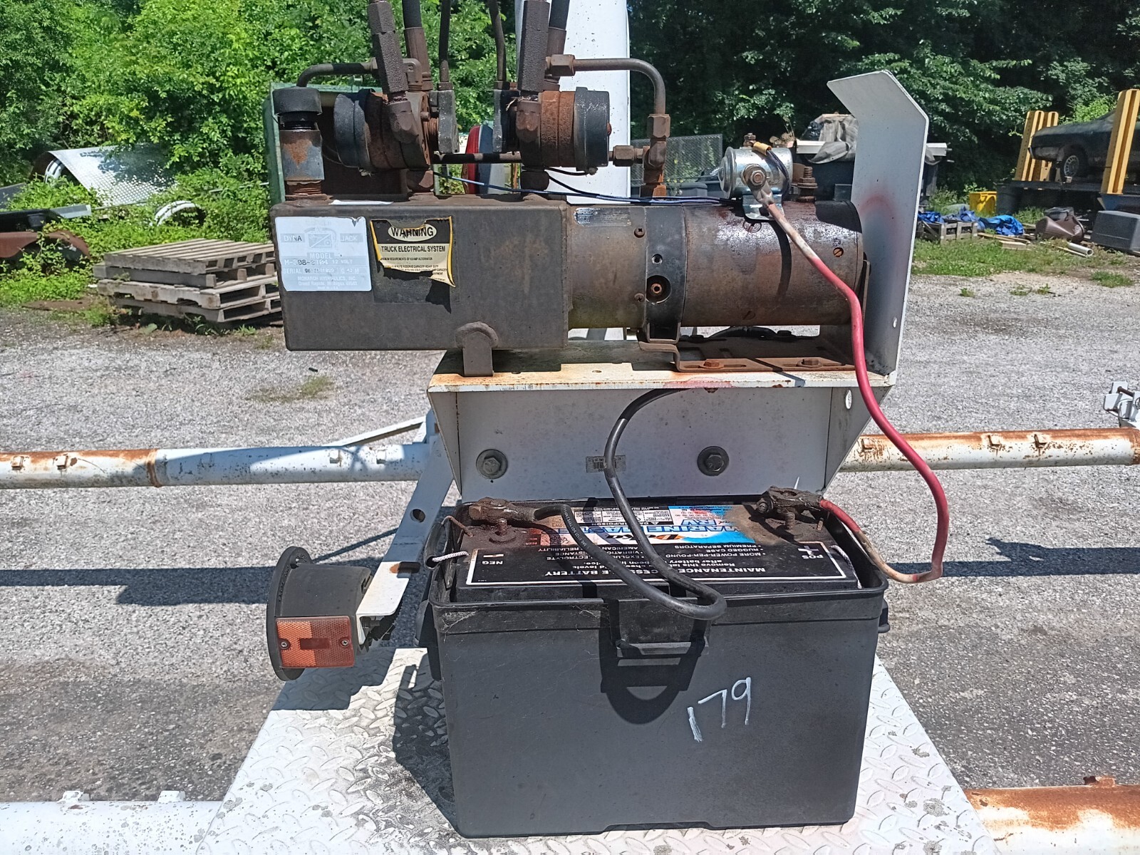 H&H Sales Propane Tank Hauler TRAILER Model 10 Electric 7000 Lbs ...