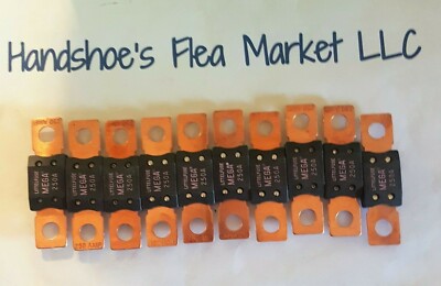 (10 COUNT) LITTELFUSE MEGA 250A HIGH CURRENT BOLT-ON VEHICLE FUSES *A3 ...
