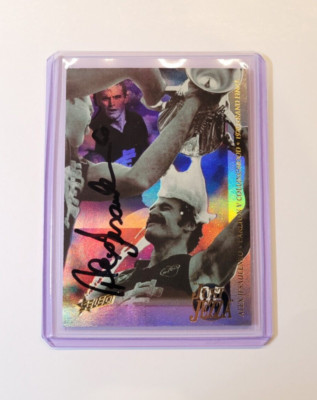 CARLTON BLUES - ALEX JESAULENKO SIGNED AFL SELECT 1995 JUST JEZZA ...