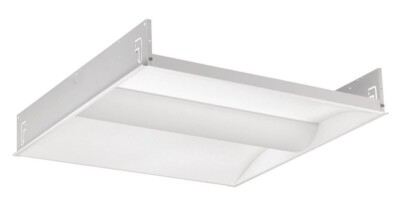 2x2 RECESSED FLAT PANEL LED TROFFER LIGHT LCAT22-35MLG-EDU | eBay