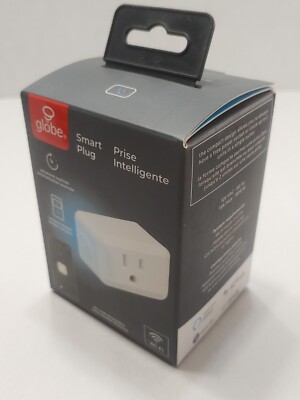 Globe Wi-Fi Smart Plug 50329 Works With Alexa Siri Google SmartThings ...
