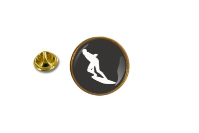 pins pin's badge metal lapel hat button surf surfer | eBay