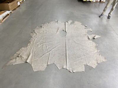 Gray Leather Hide Upholstery Whole Full Cow Hide 45 Square Feet #5297 ...