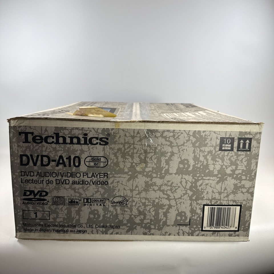 Technics DVD-A10 DVD Audio Video Player Brand New In Box | eBay