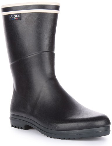 Aigle Chanteboot Round Heel Rain Boot Womens Navy UK 4 - 8 | eBay