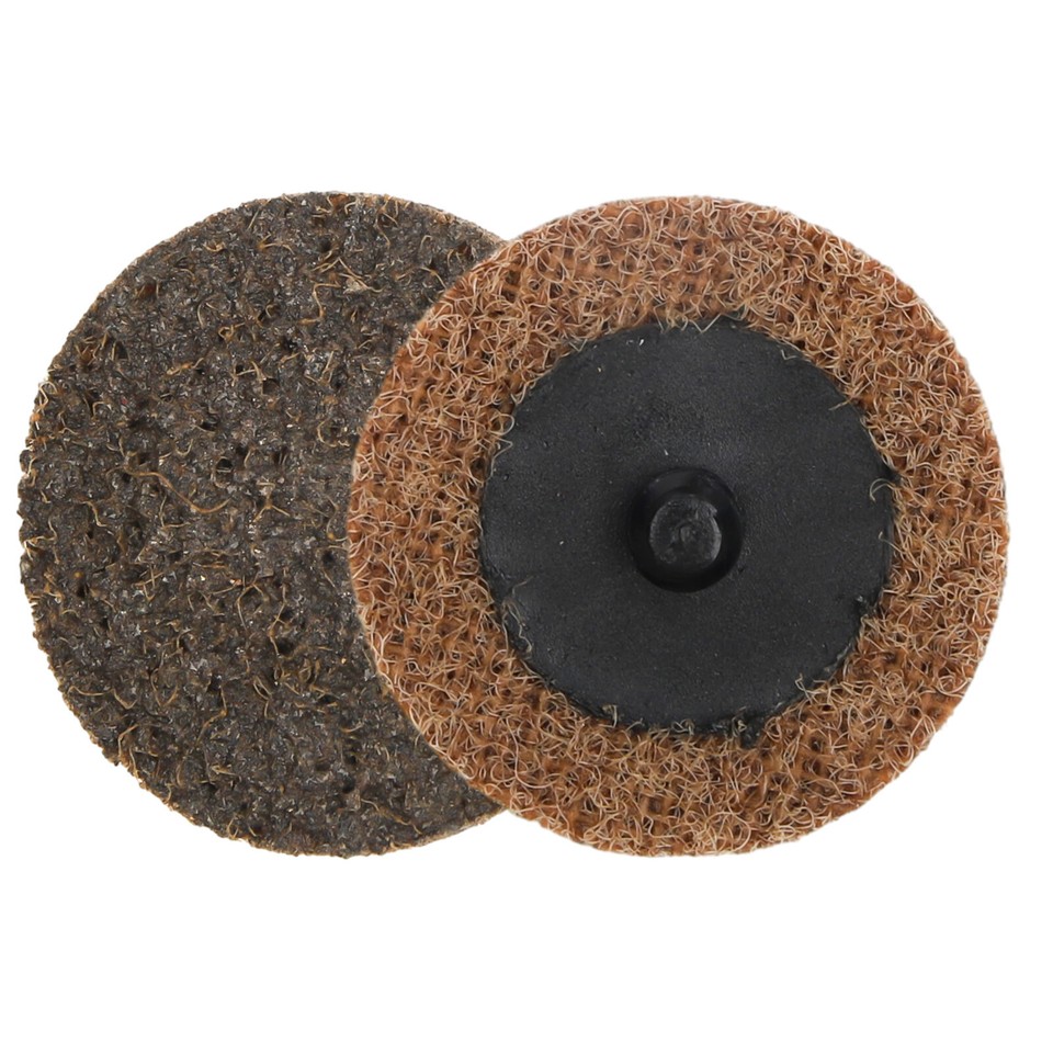 50Pc 2" Coarse/Medium/Fine Roloc Scotch Pads Roll Lock Surface Sanding ...