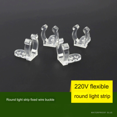 Cable Clips (20 Pieces) Circular Clips Flexible Cable Holders | eBay