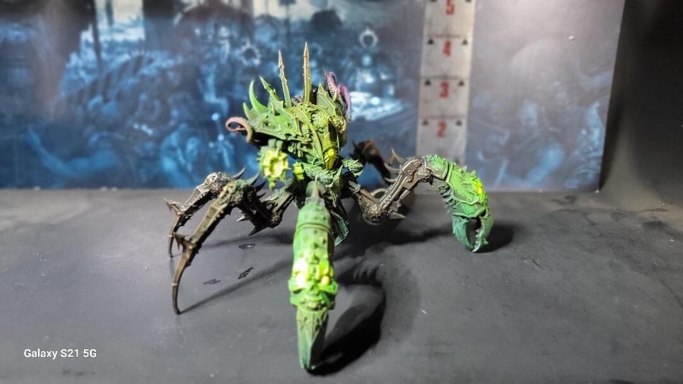 for warhammer 40k death guard Chaos painted miniatures Defiler | eBay