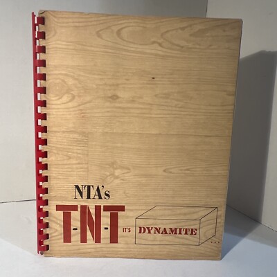 1950’s NTA (National Telefilm Associates) Film Campaign Book: 36 Movies ...