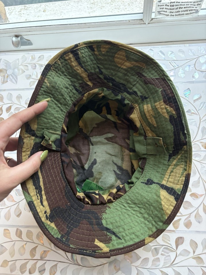 DPM Authentic Military Army Camouflage Camo Bucket Hat Cadets Fishing ...