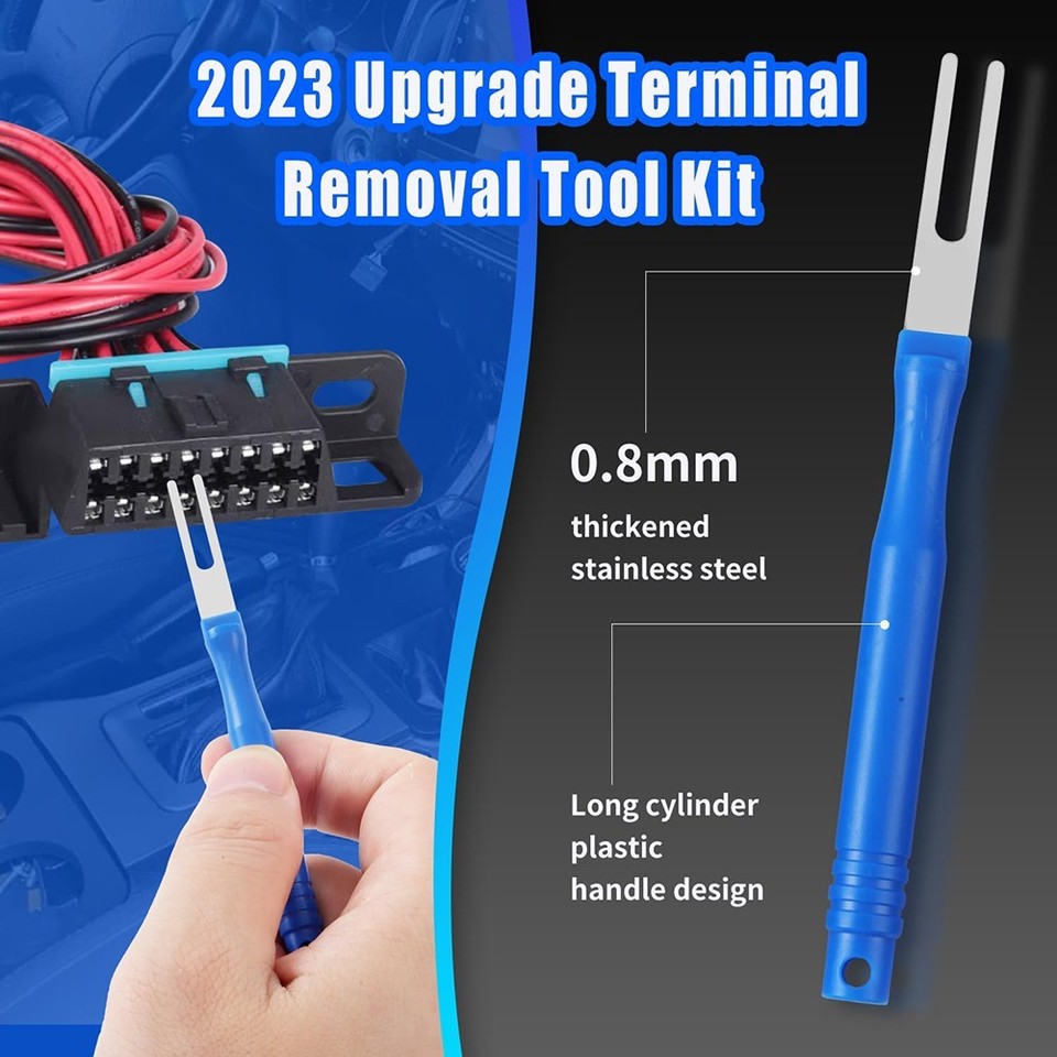For Automotive Tool Kit Terminal Removal With Box Easy Wire Pin Release ...