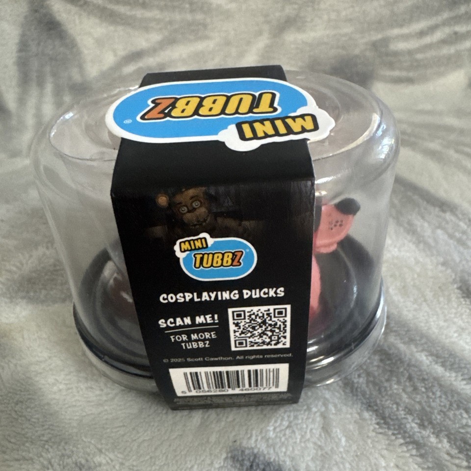 Official Five Nights At Freddy’s: Foxy Mini TUBBZ® Rubber Duck ...